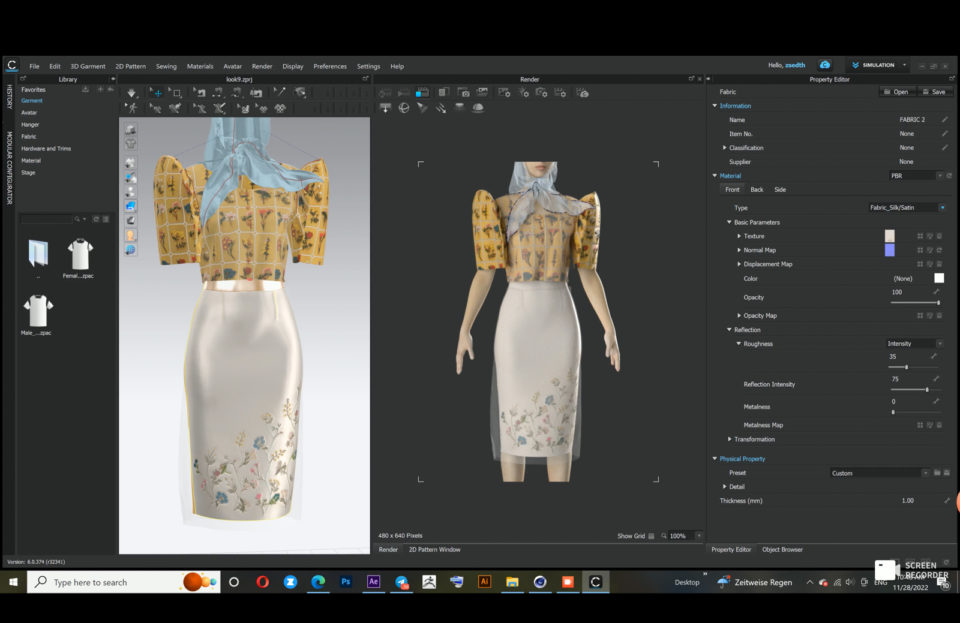 How A Team of Creatives Came Together To Bring The Terno Into The Metaverse