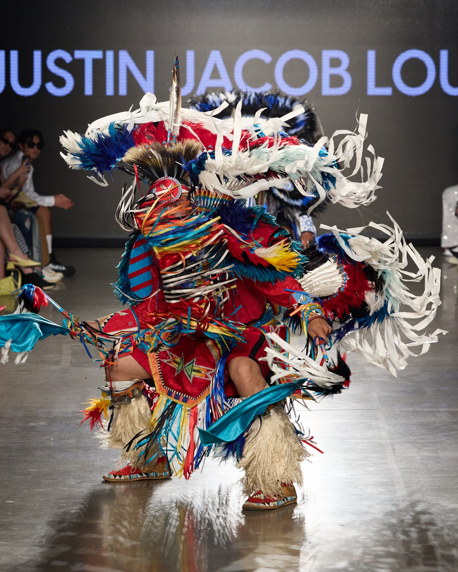 Indigenous Designer Justin Jacob Louis Makes His New York Fashion Week ...