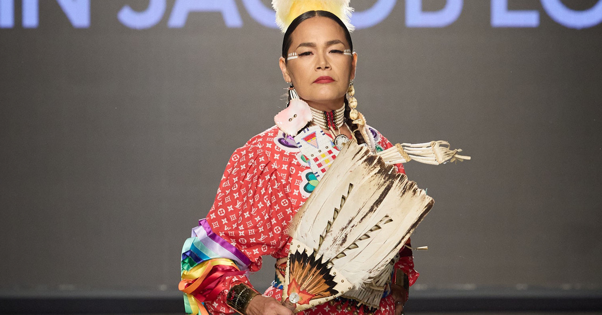 Indigenous Designer Justin Jacob Louis Makes His New York Fashion Week ...