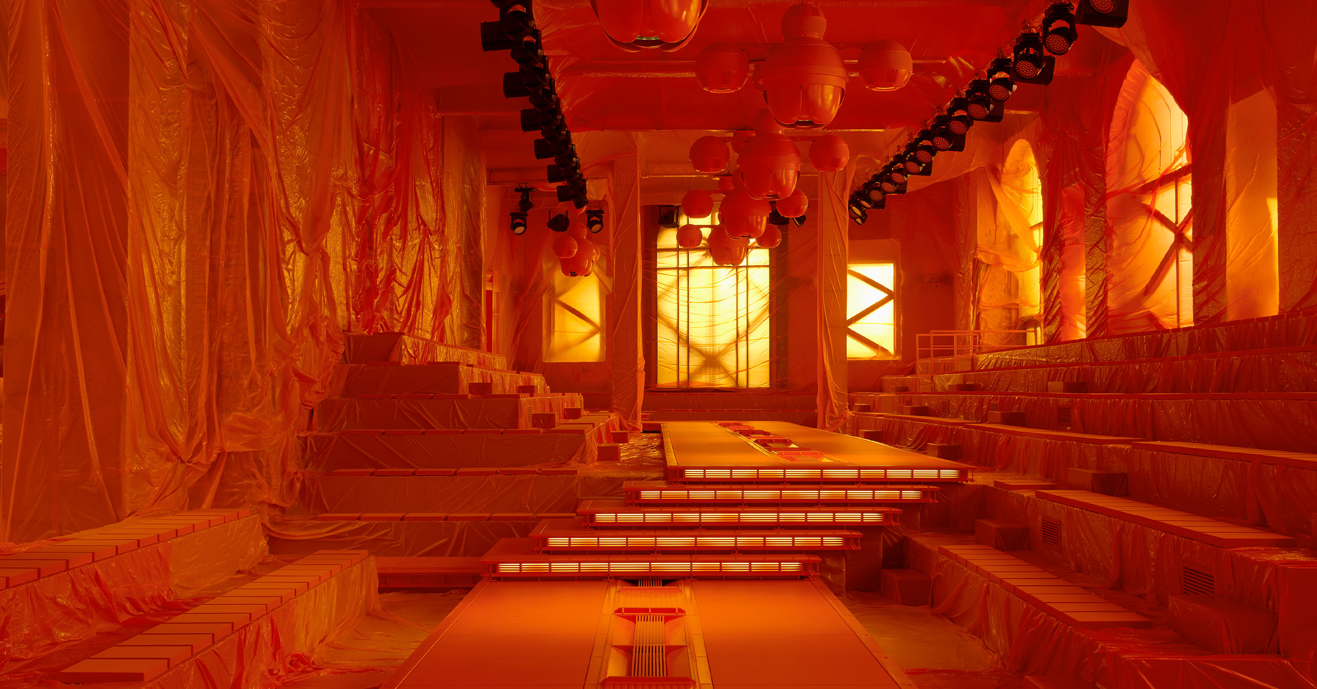 Creative Runway Set Designs for SS24 Paris Fashion Week