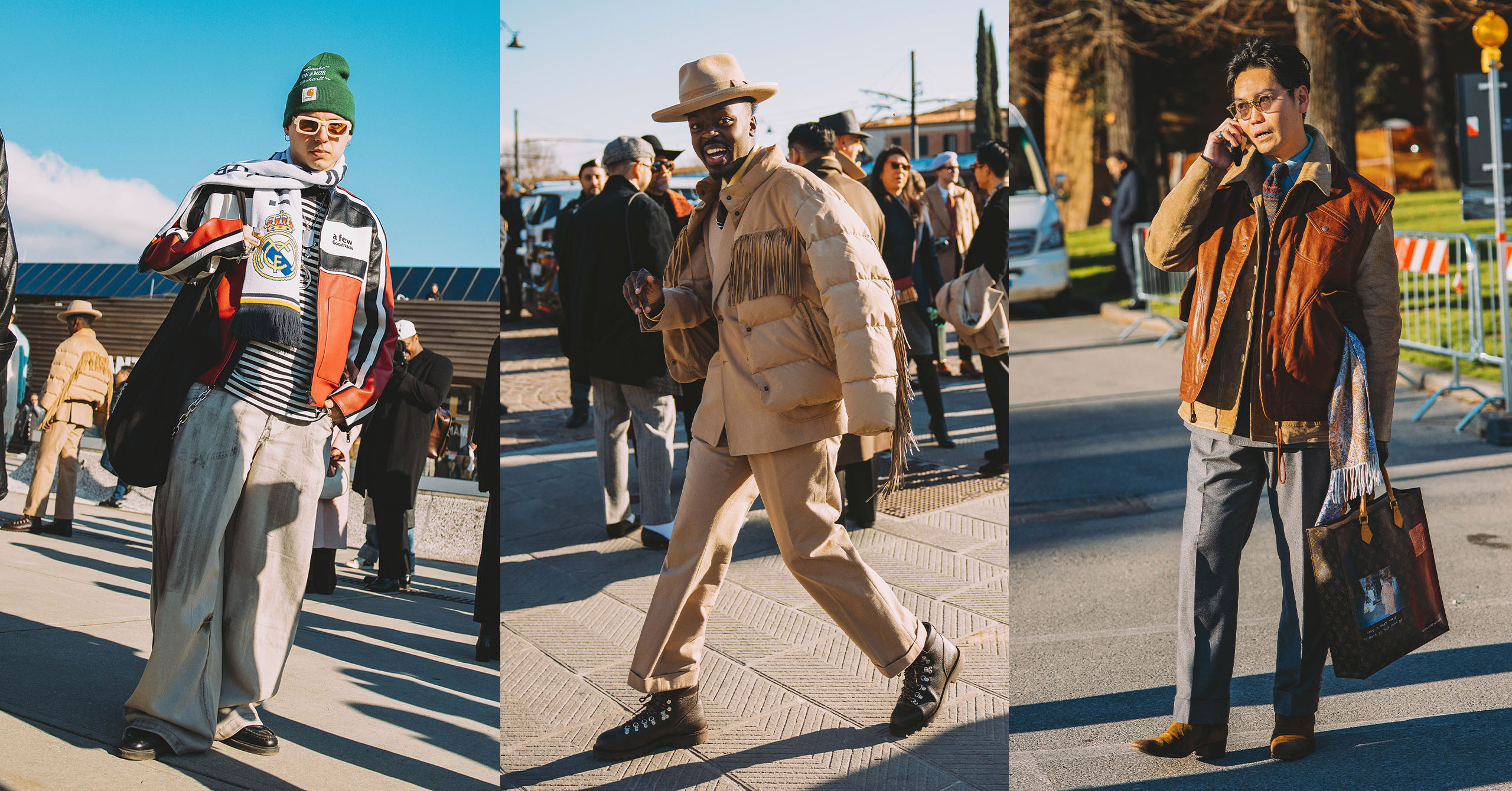Pitti Uomo Men's FW24: Street Style Looks