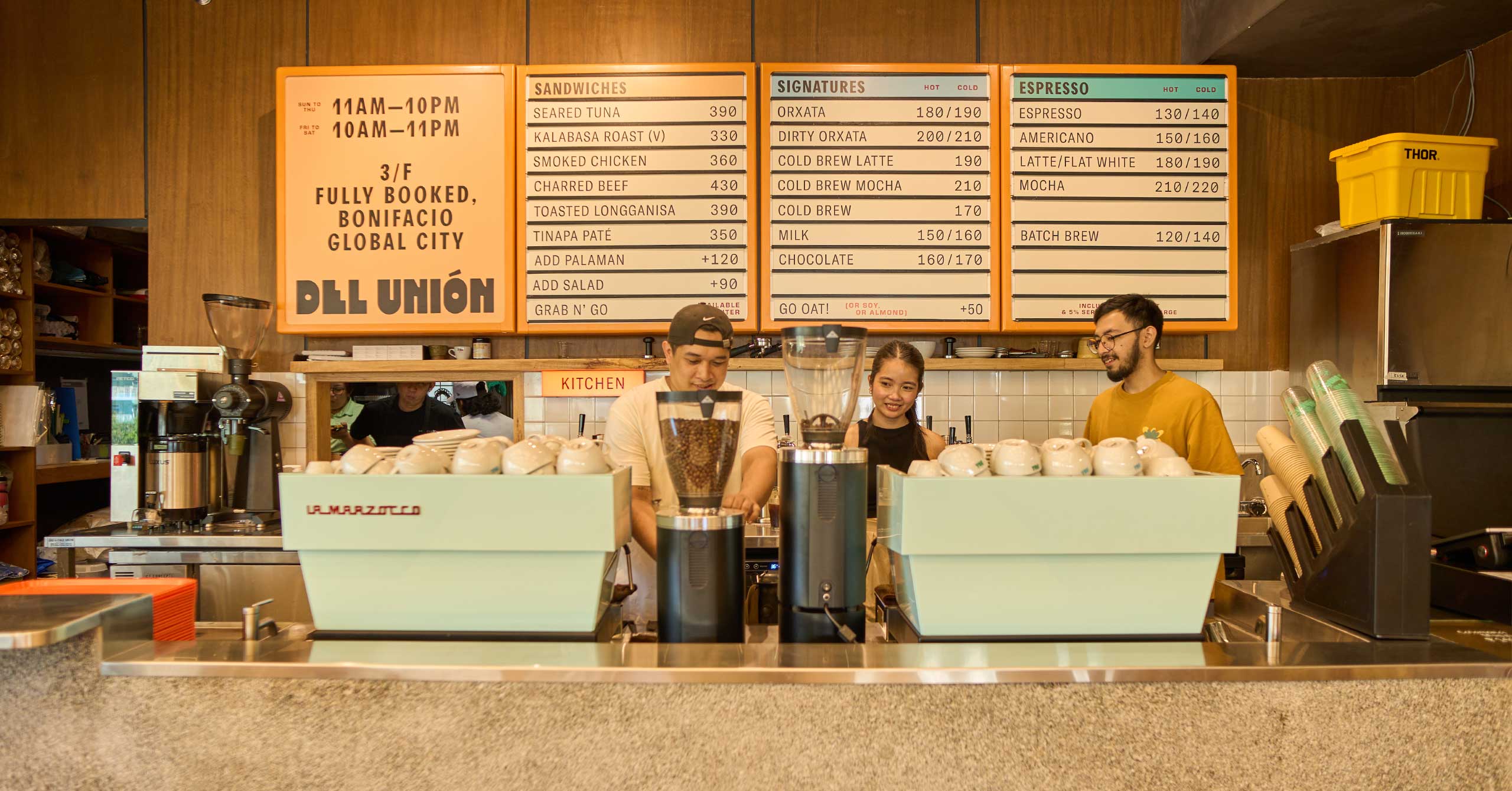 Del Union, the New BGC Cafe Inside a Bookstore