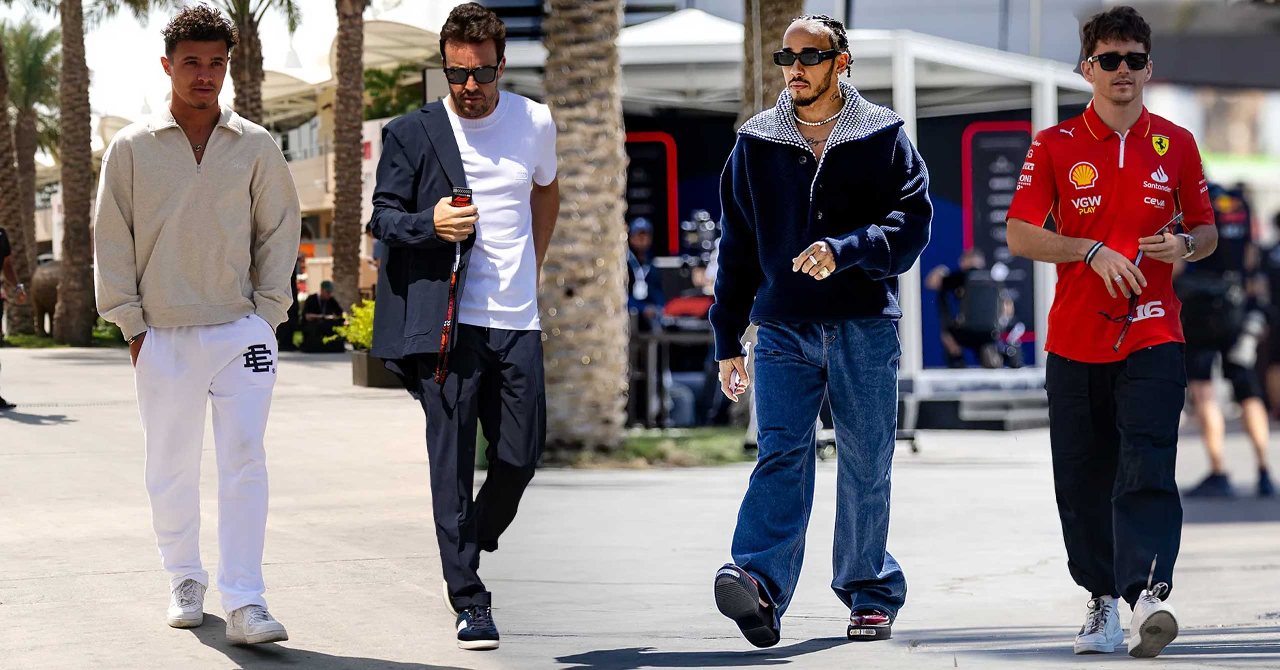 Street Style At The Formula One Paddocks