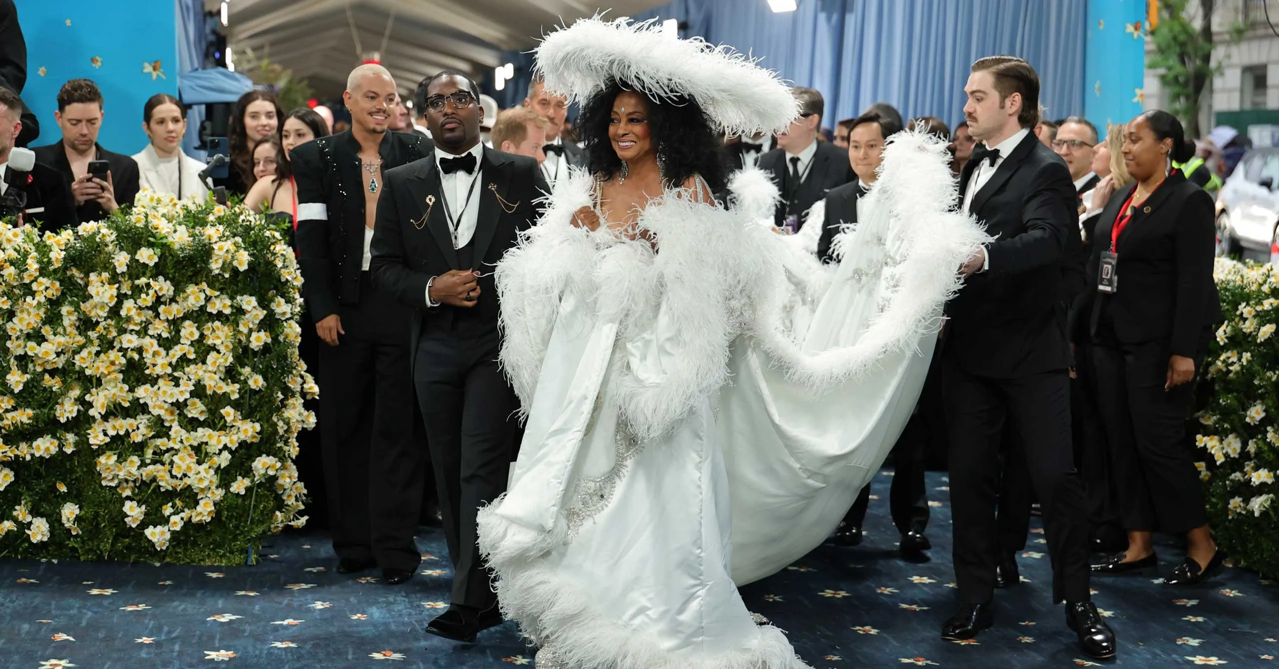 Diana Ross’s 2025 Met Gala Gown Was Embroidered With Family Names