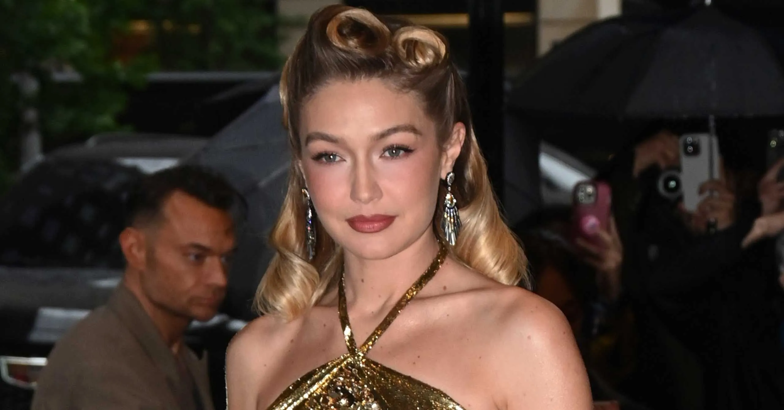 Gigi Hadid Goes Full Pinup for the 2025 Met Gala