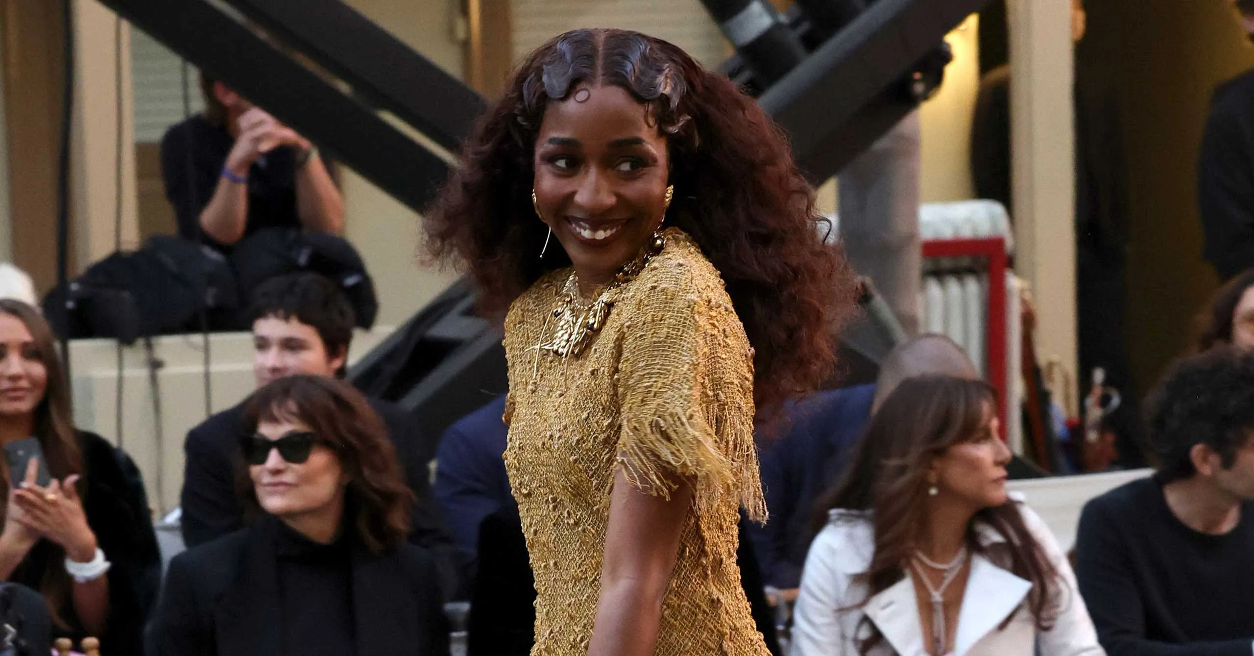 Ayo Edebiri Brings Her Vogue Cover to Life at Vogue World 2025